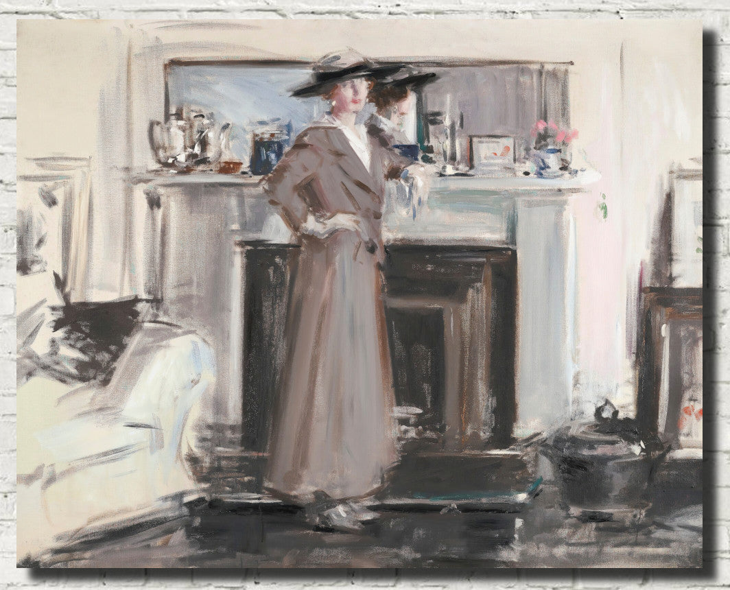 Reflections, Standing Portrait, Francis Cadell Fine Art Print ...