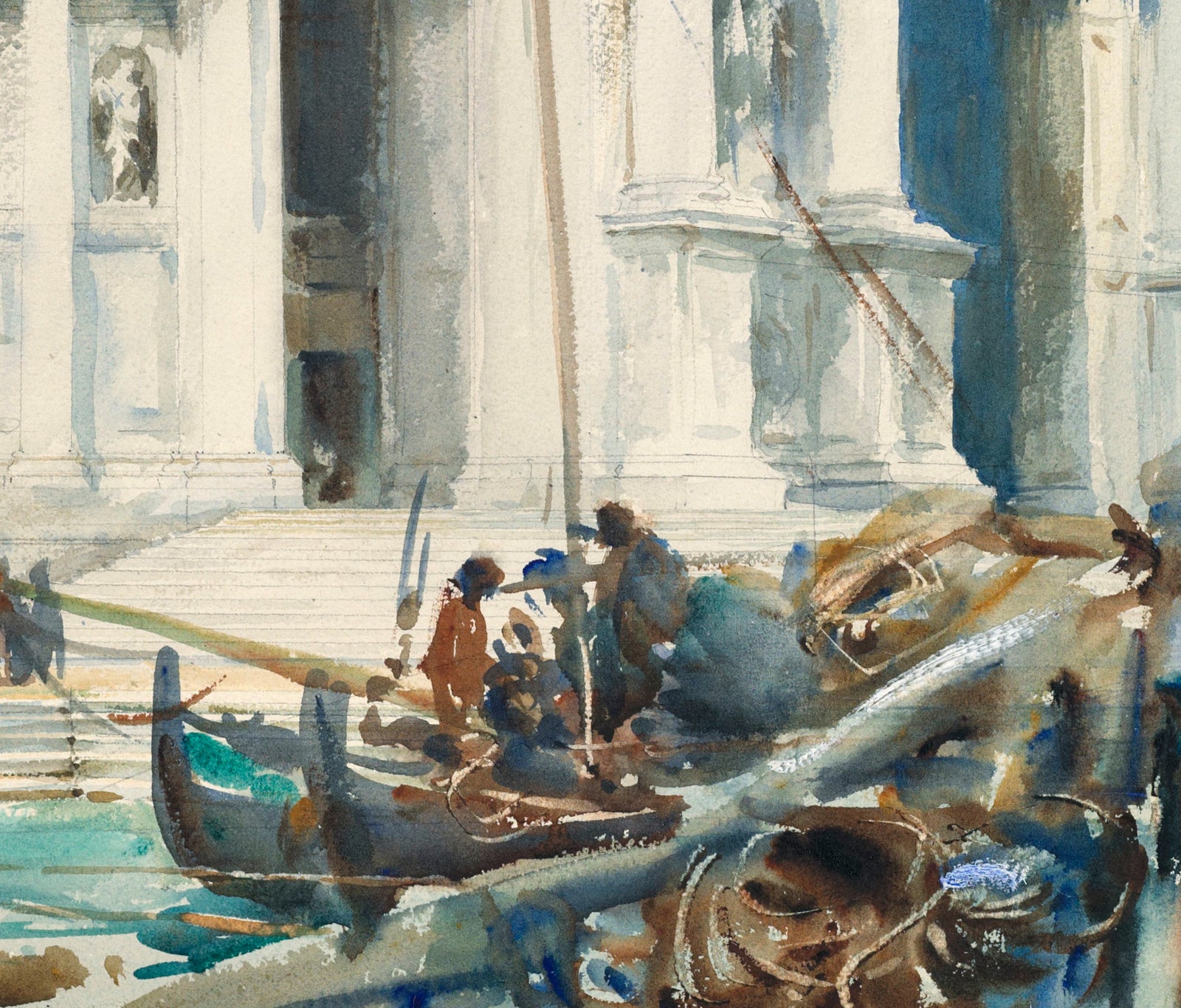 John Singer Sargent Fine Art Print, Santa Maria della Salute – GalleryThane