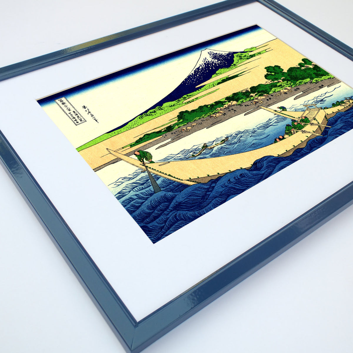 36 Views of Mount Fuji, Shore of Tago Bay Ejiri at Tokaido, Katsushika ...