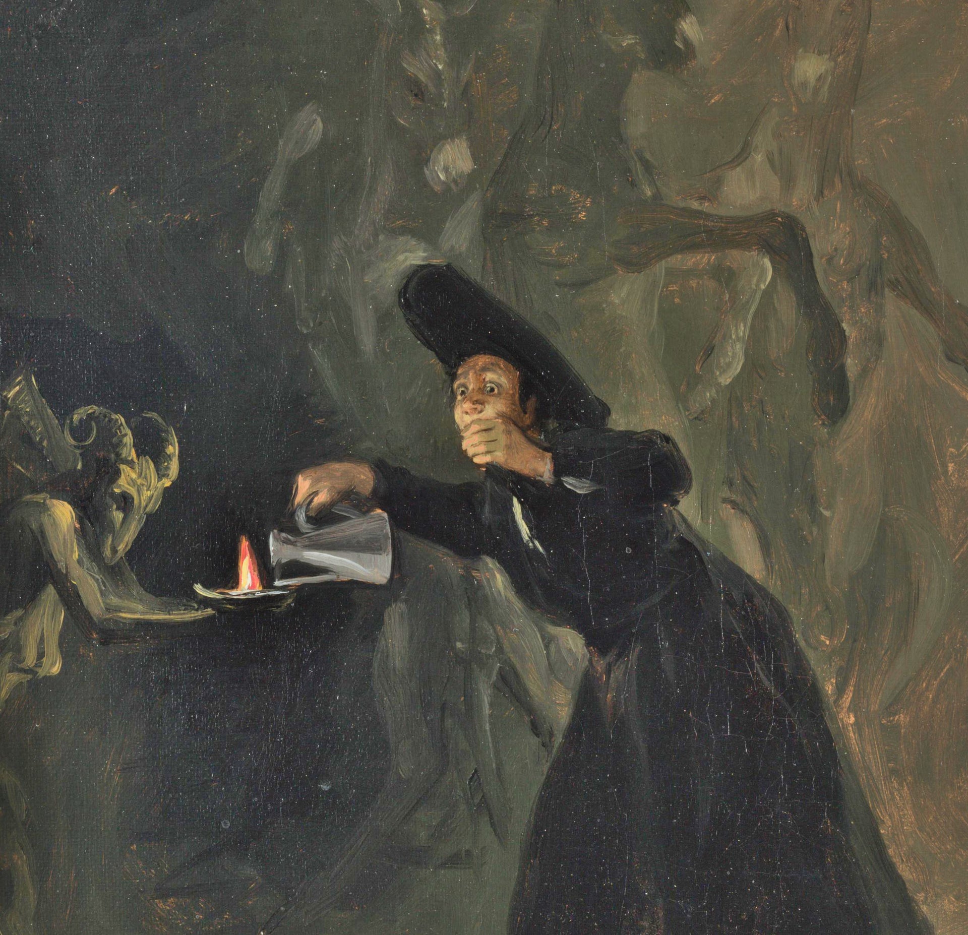 Francisco Goya Fine Art Print, The Bewitched Man – GalleryThane