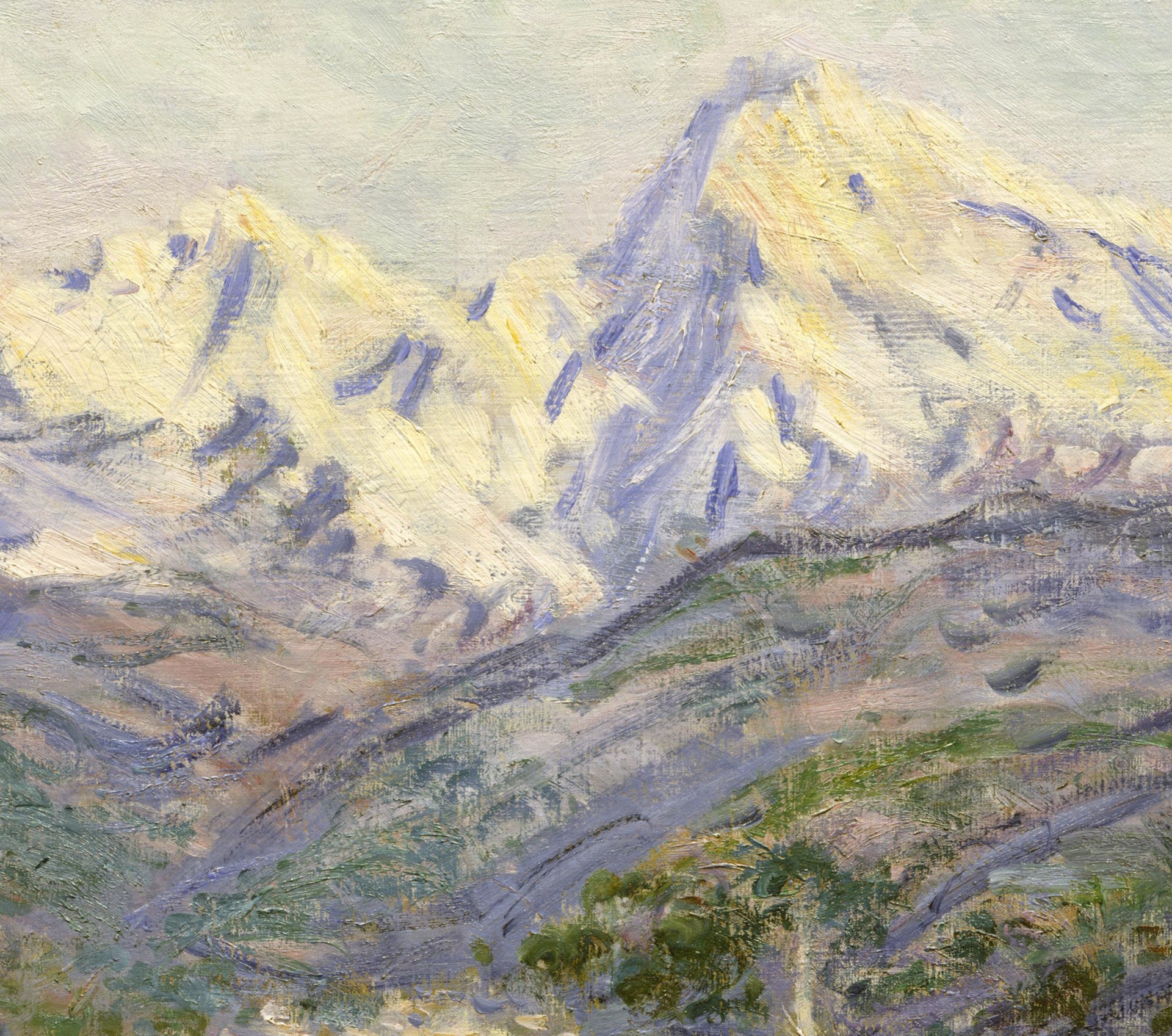 Claude Monet Fine Art Print, The Valley of the Nervia – GalleryThane