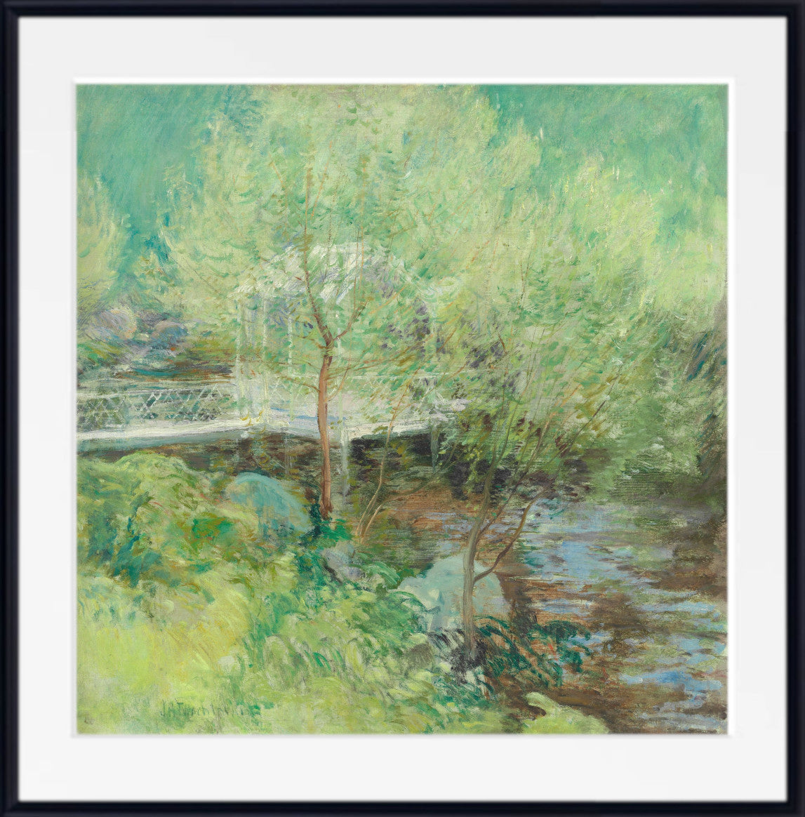 The White Bridge, John Henry Twachtman – GalleryThane