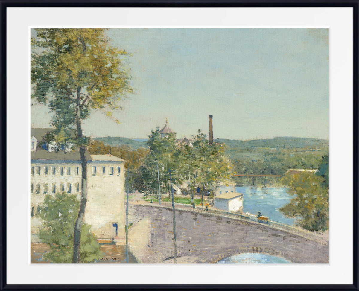 U.S. Thread Company Mills, Willimantic, Connecticut, J. Alden Weir ...