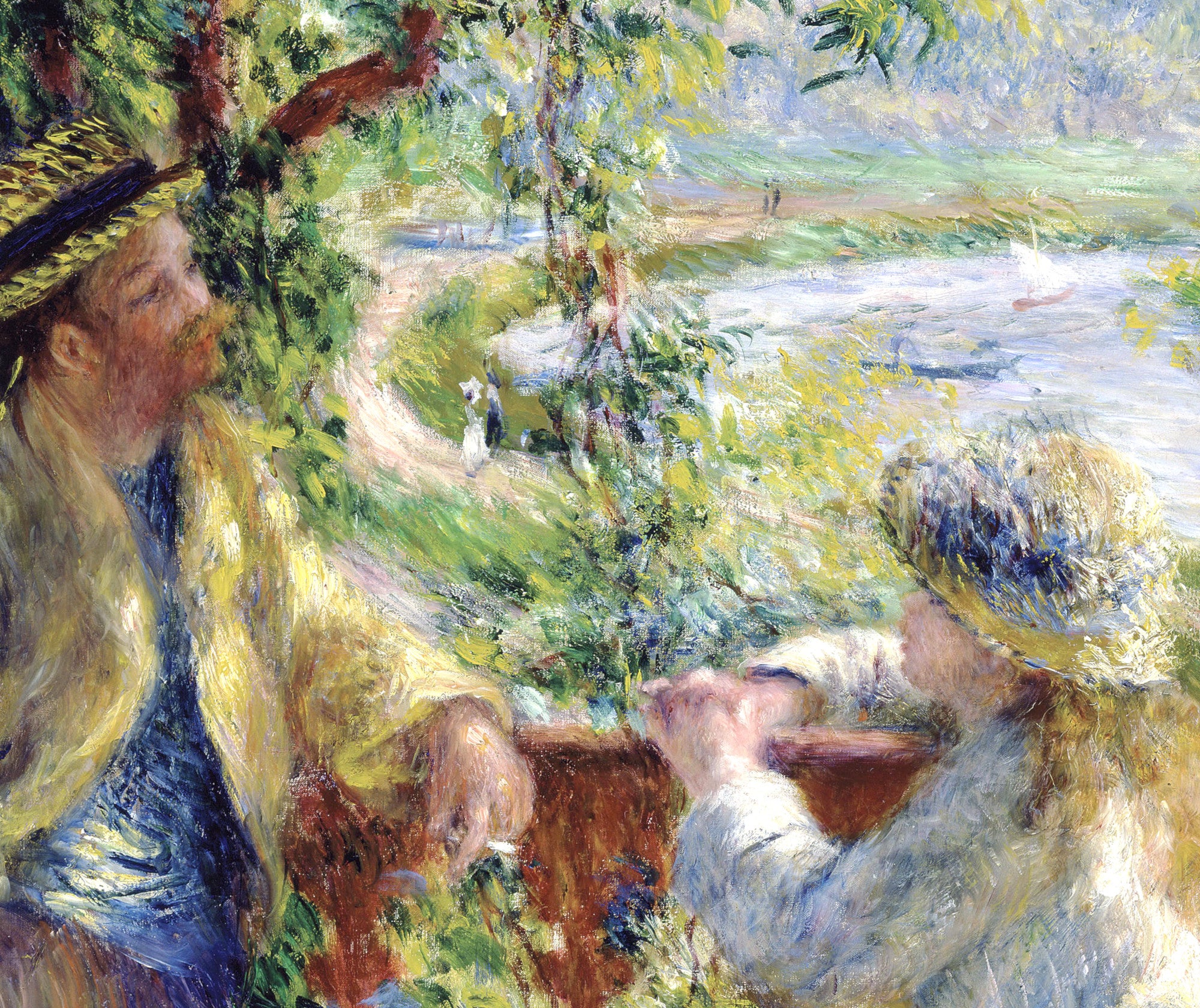 Renoir, Impressionist Fine Art Print, By the Water – GalleryThane